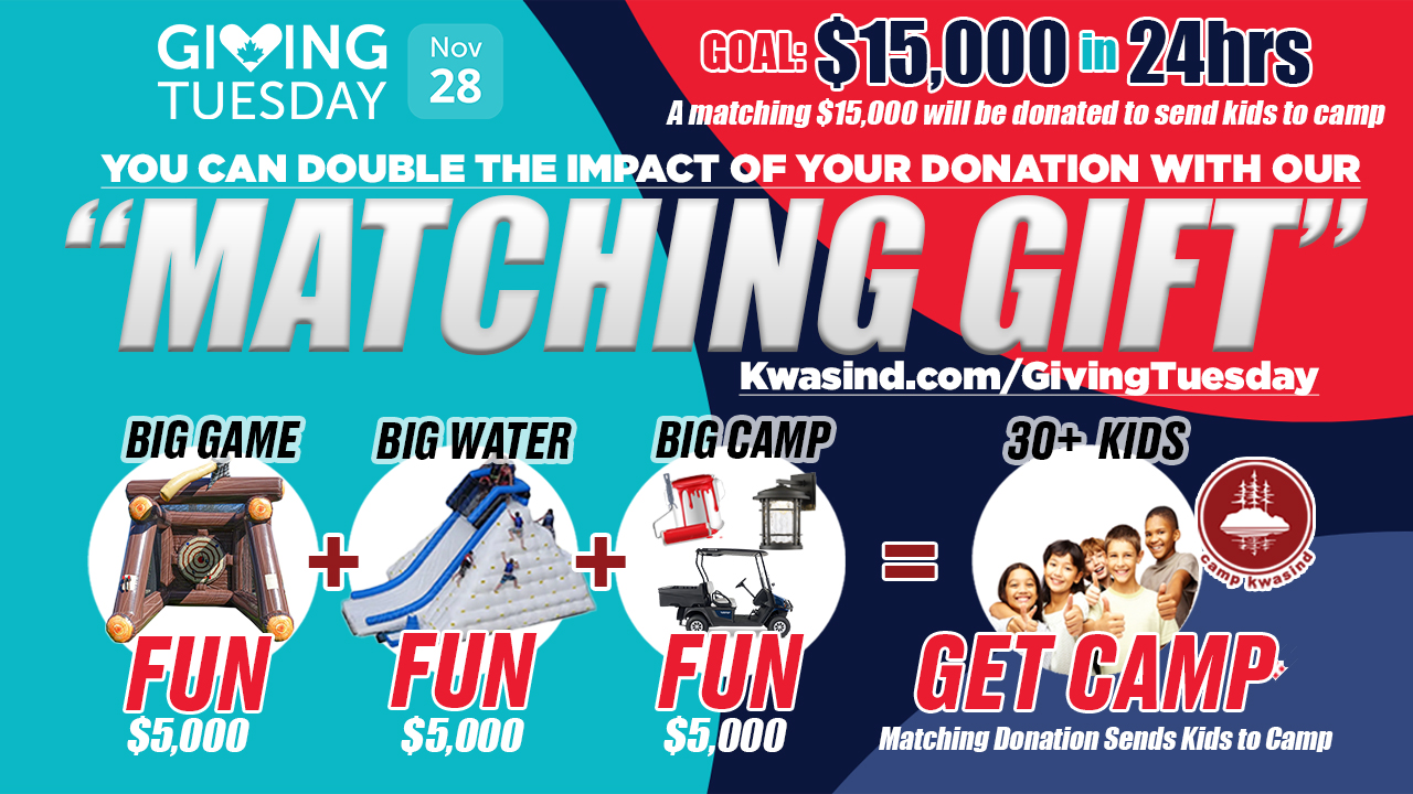 Giving Tuesday 2023 | Camp Kwasind